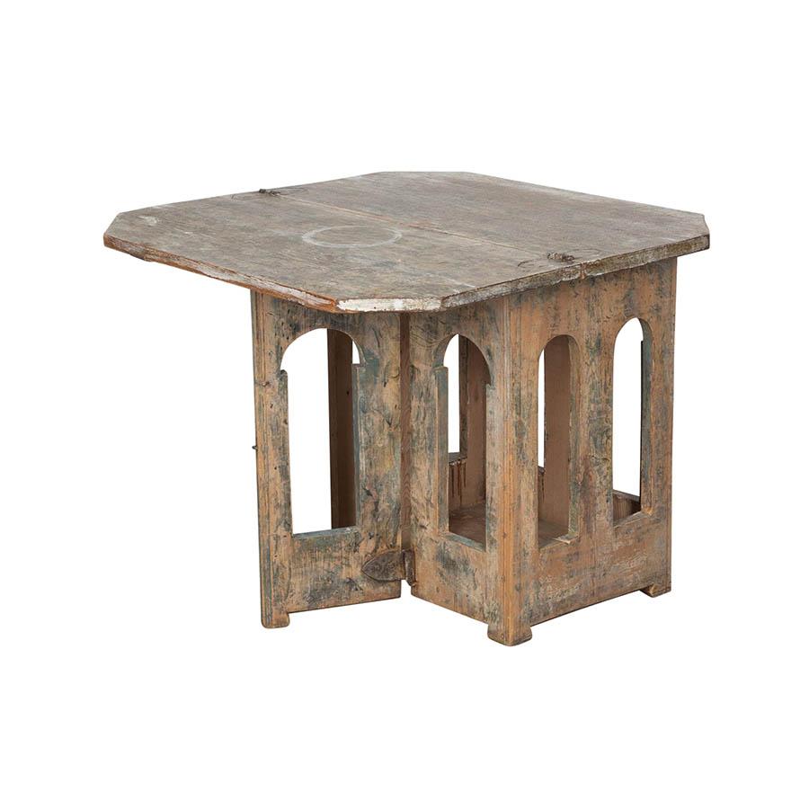 Christopher Hall Antiques 19th Century Swedish Folk Art Table